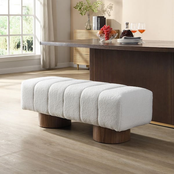 CHRISTOPHER KNIGHT HOME Bronx 50 in. Modern Boucle Fabric Upholstered ...