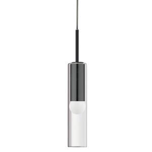 Dainolite Palmer 1-Light Matte Black Modern Mini Pendant Light PMR-171P ...