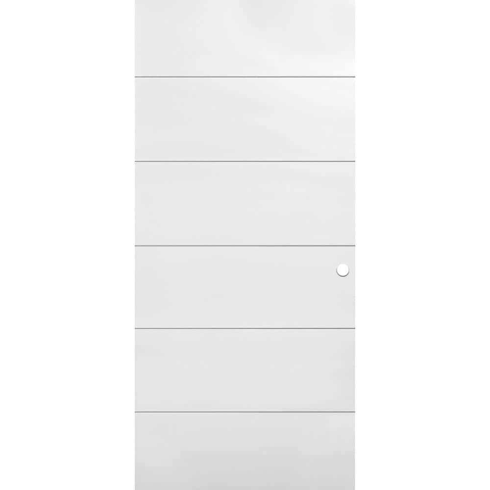 Masonite 36 in. x 80 in. Melrose Primed Hollow Core Composite Interior ...