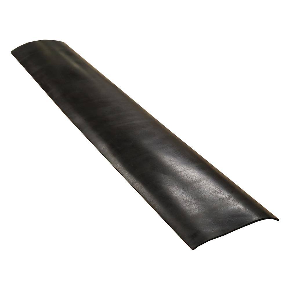 Rubber-Cal General Purpose Black 0.125 in. x 6 in. x 36 in. Rubber ...