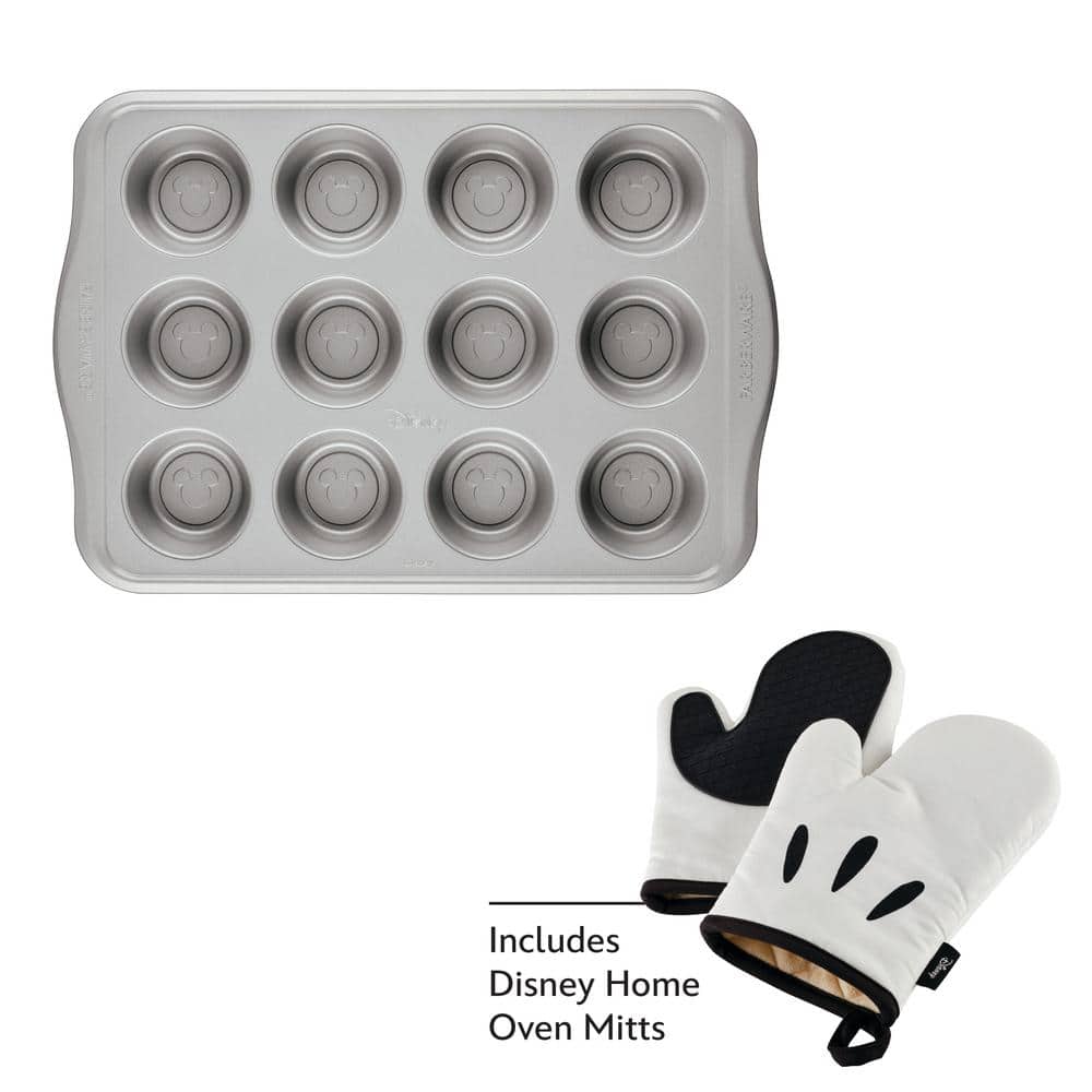 Disney 3-Piece, Black, Bakeware Set K09633 - The Home Depot