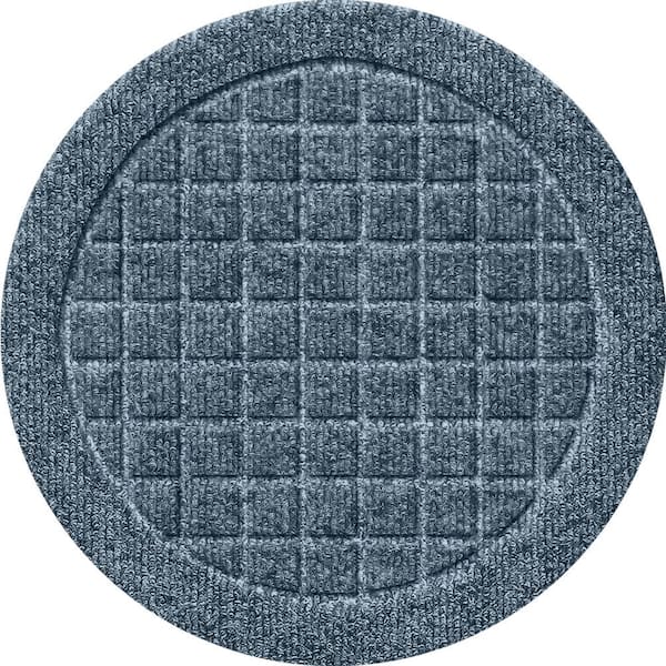 Bungalow Flooring "Waterhog Squares Bluestone 12 in. x 12 in. Polyester ...