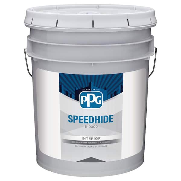 SPEEDHIDE 5 gal. Base 1 Satin Interior Paint 6-3511-05 - The Home Depot