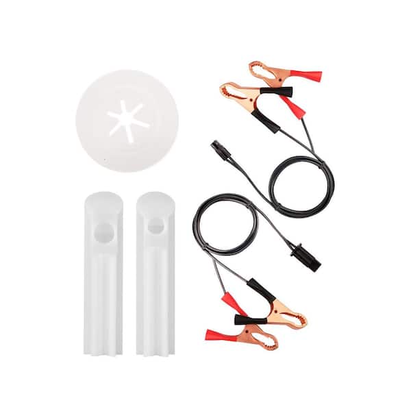 Oyezvary Universal Fuel Injector Flush Cleaner Adapter Kit W/ 2 Size ...