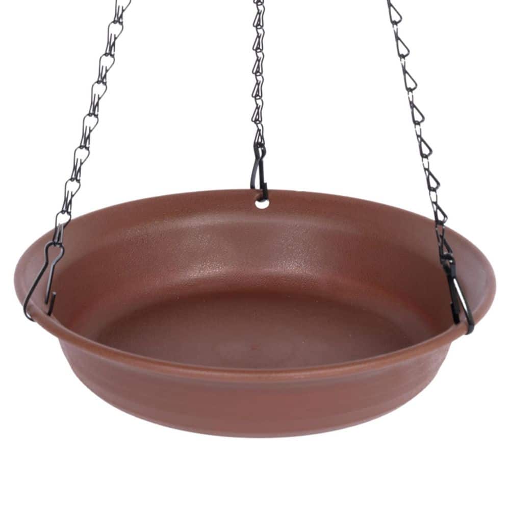 Hanging Bird Bath Tray Outdoor Bird Water Feeder Bowl for Garden ...