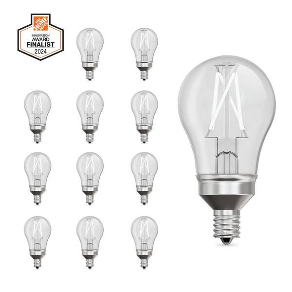 Feit Electric 40-Watt Equivalent A15 Dim White Filament CEC Clear E17 ...