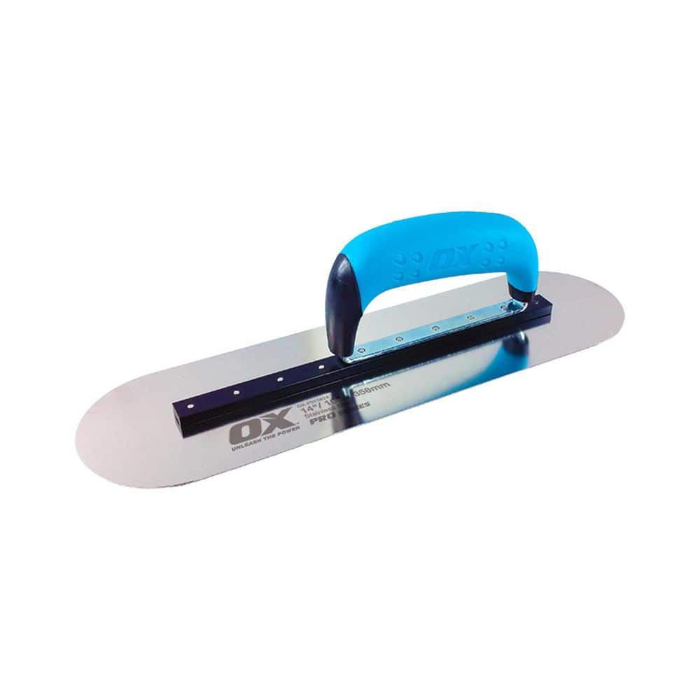 OX TOOLS Pro SST 4 in. x 1 4 in. Rigid Pool Trowel OX-P015814 - The ...