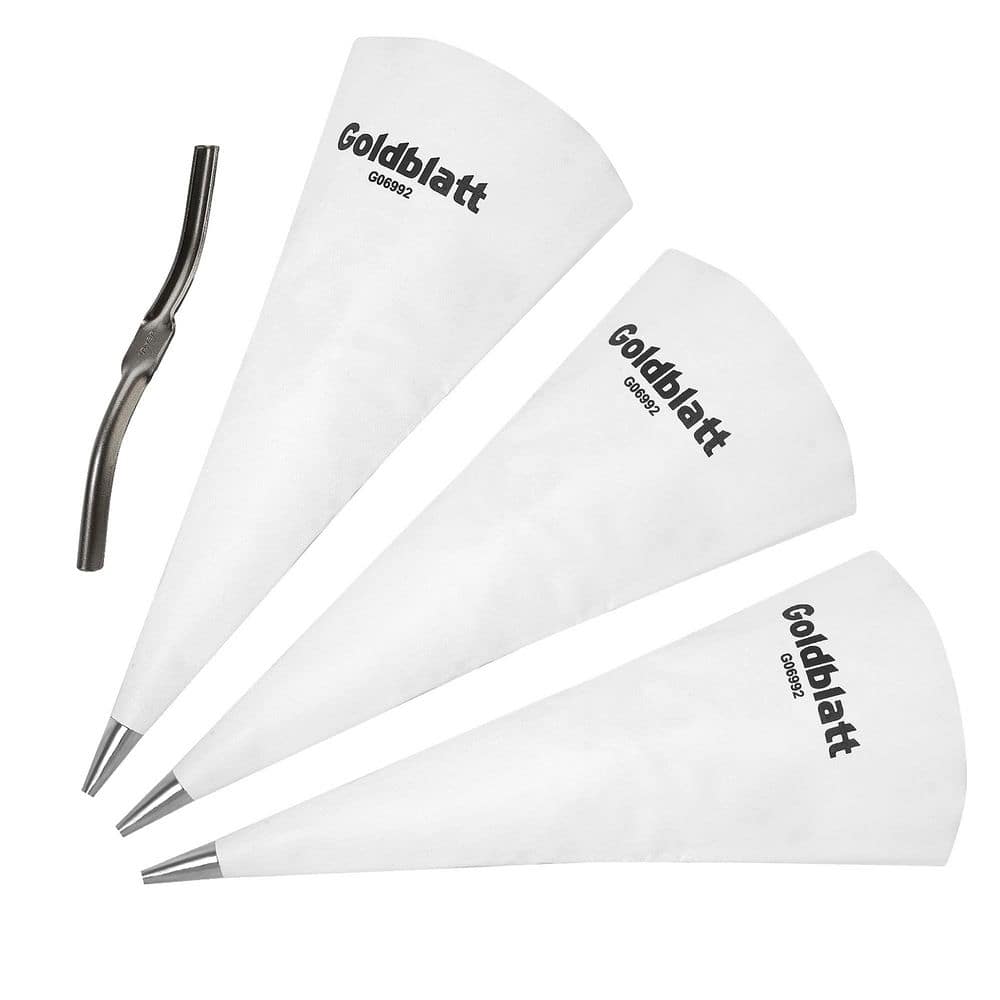 NVNOO 4 Pieces Tile Grout Masonry Mortar Bag Set with 3 Tear Puncture ...