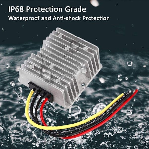 12 VDC Converter Pro Chaser DC-DC Voltage Converter 36V/48V To 12V 360W ...