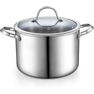 Cooks Standard 20 qt. 18/10 Stainless Steel Classic Deep Cooking Pot ...