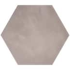 Ivy Hill Tile Eclipse Burst Orange 7.79 in. x 8.98 in. Matte Porcelain ...