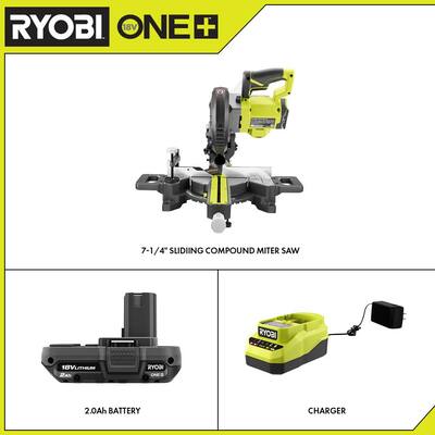 Cordless - RYOBI - Miter Saws - Saws - The Home Depot