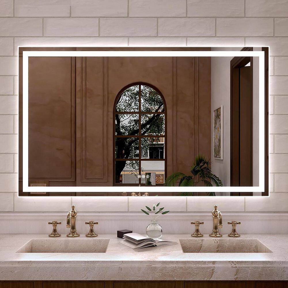 Reviews for Hermitage Bath Swarm 60 in. W x 36 in. H Rectangular ...