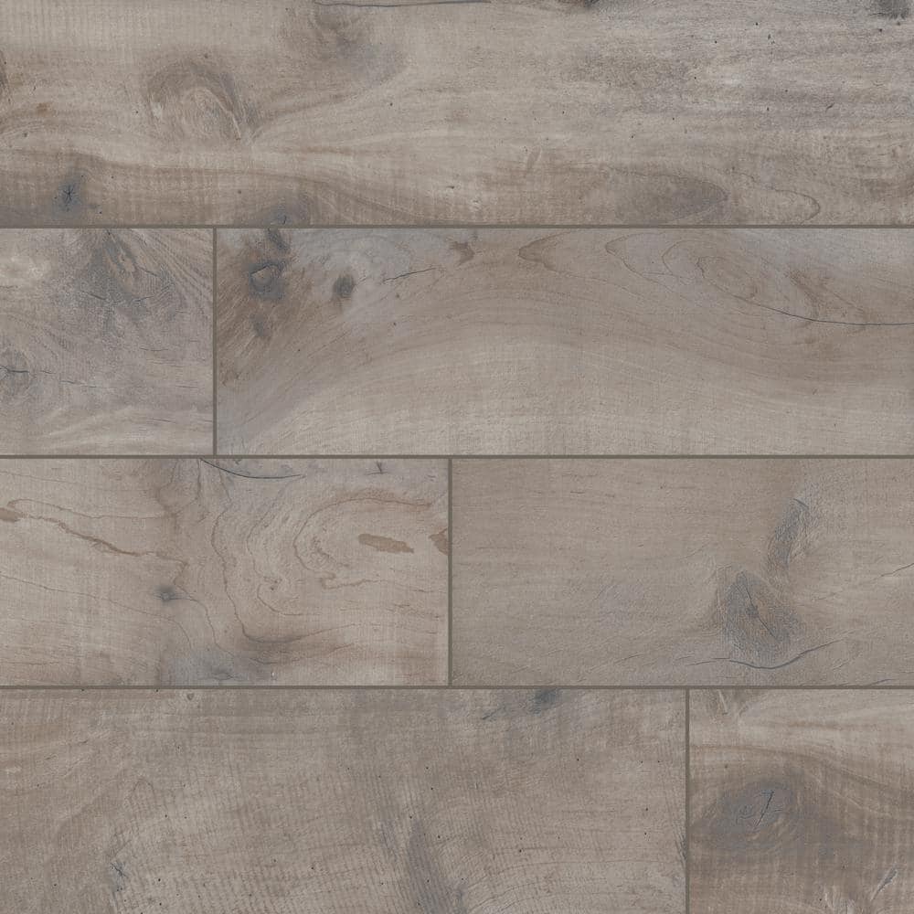 MSI Country River Stone 6 in. x 36 in. Matte Porcelain Wood Look Floor ...