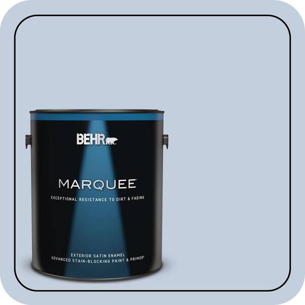 BEHR MARQUEE 1 gal. #PPU15-17 Monet Satin Enamel Exterior Paint ...