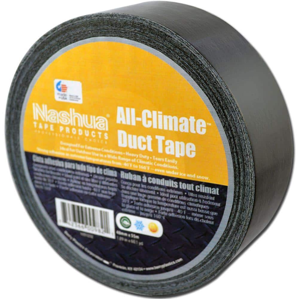 Nashua Tape 1.89 in. x 60.1 yds. All Climate Duct Tape 1198736 - The ...