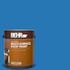 BEHR 1 gal. #P500-6 Deep River Flat Multi-Surface Exterior Roof Paint ...