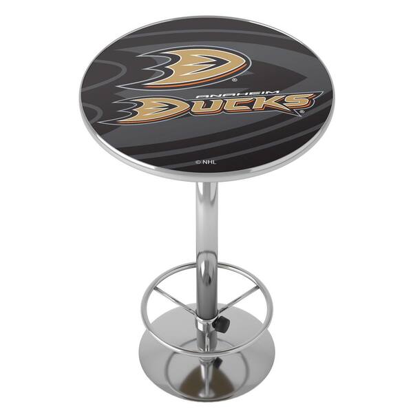 Anaheim Ducks Watermark Yellow 42 in. Bar Table NHL11AD-WM-HD - The ...