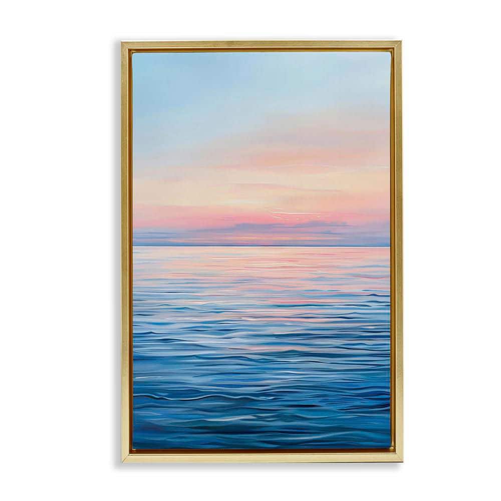Stupell Industries Sunrise over Ocean Gradient by LSR Design Studio ...