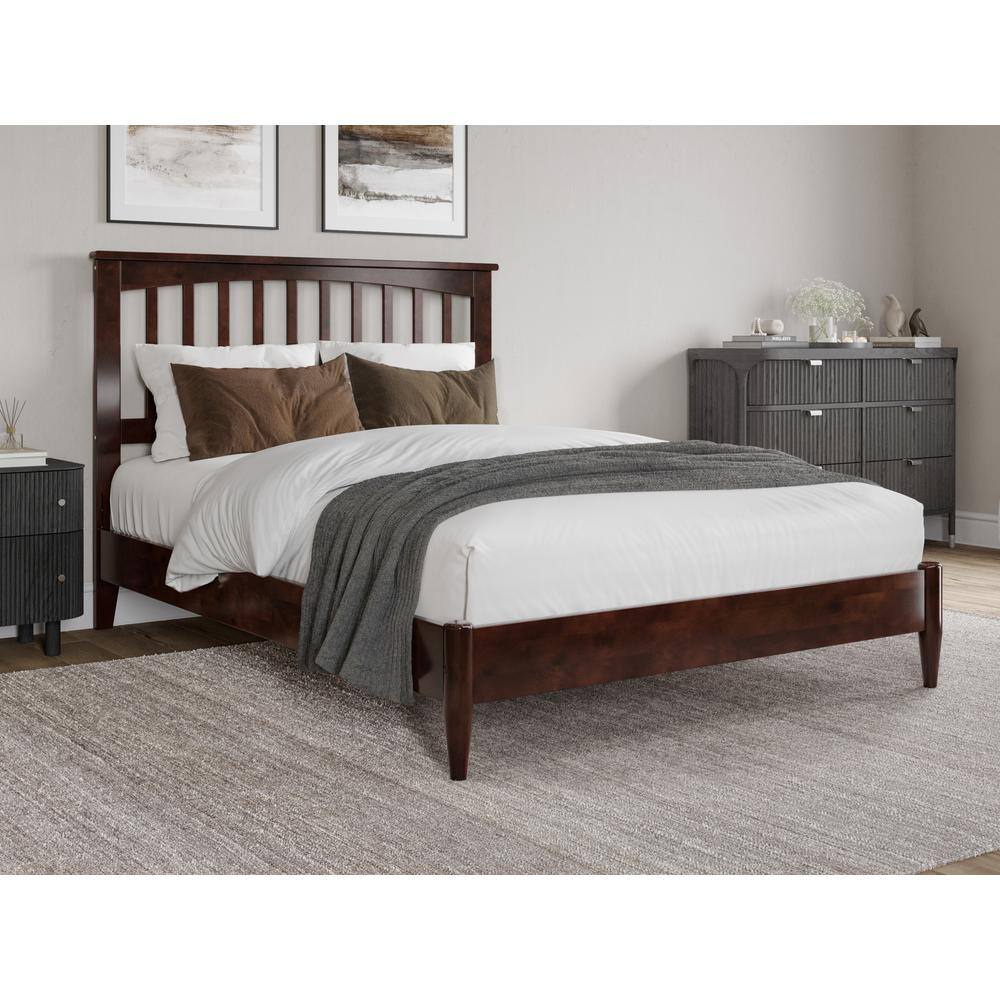Have a question about AFI Becket Walnut Brown Solid Wood Frame Full Low ...