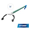Unger 36 in. Nifty Nabber Trash Picker Grabber 92134 - The Home Depot