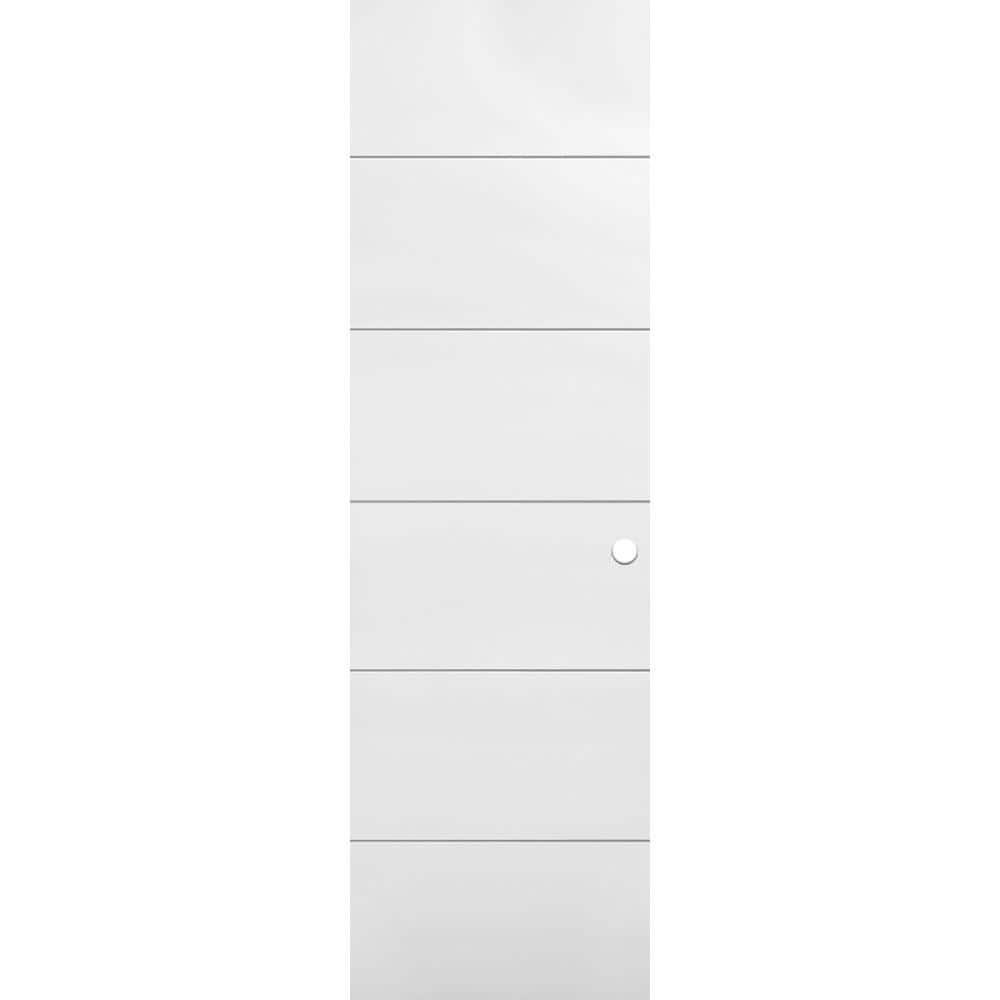 Masonite 24 in. x 80 in. Melrose Primed Hollow Core Composite Interior ...