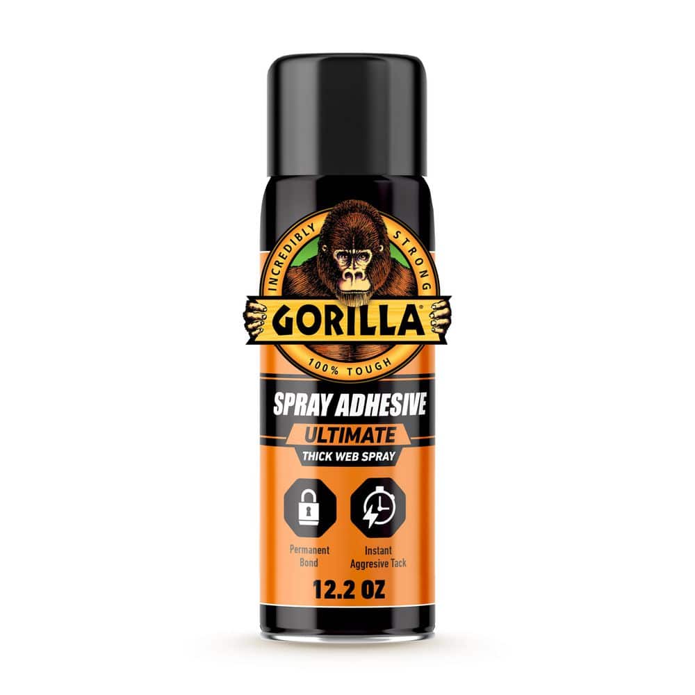 Gorilla 12.2 oz. Contact Adhesive Ultimate Spray 109852 - The Home Depot