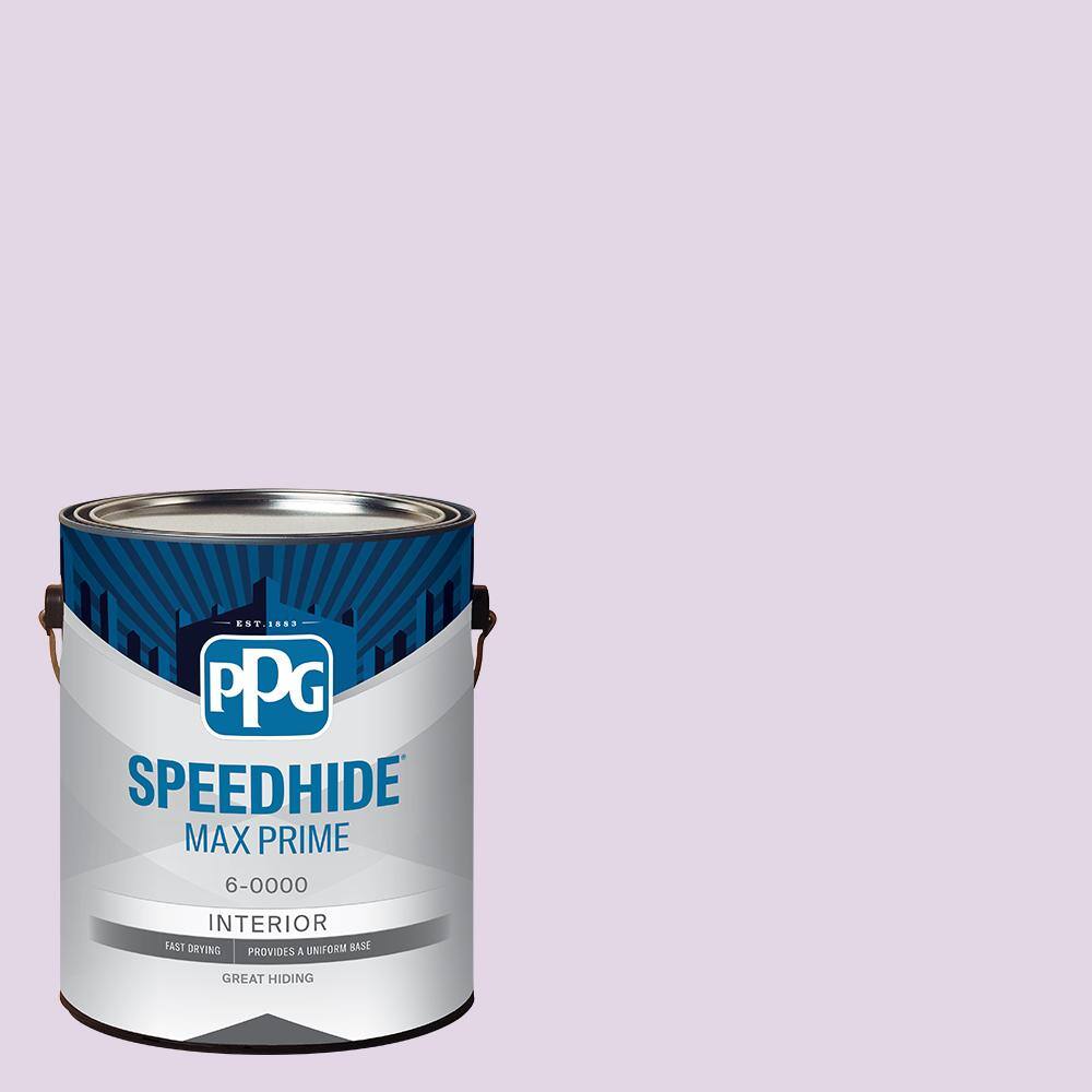 SPEEDHIDE MaxPrime 1 gal. PPG1249-2 Lavender Vista Flat Interior Primer ...