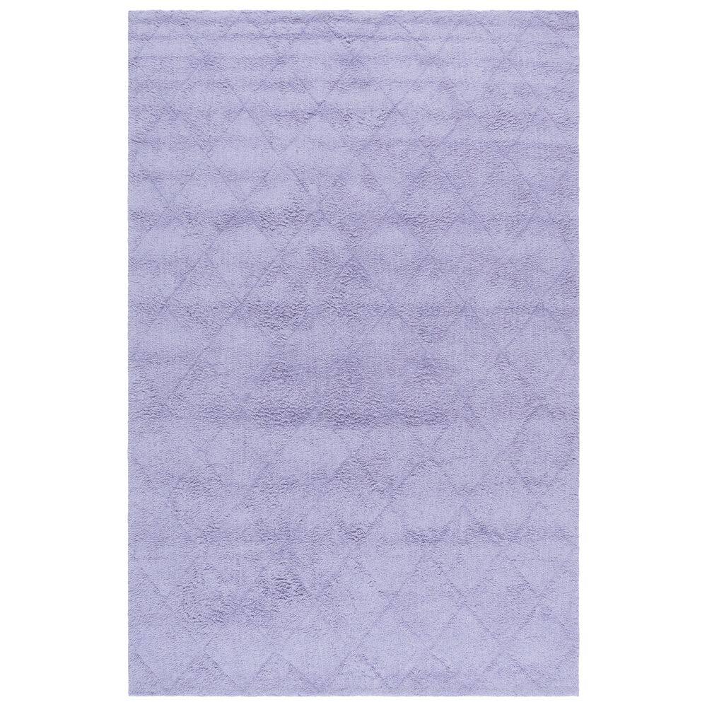 SAFAVIEH Easy Care Lilac 4 ft. x 6 ft. Machine Washable High-Low ...
