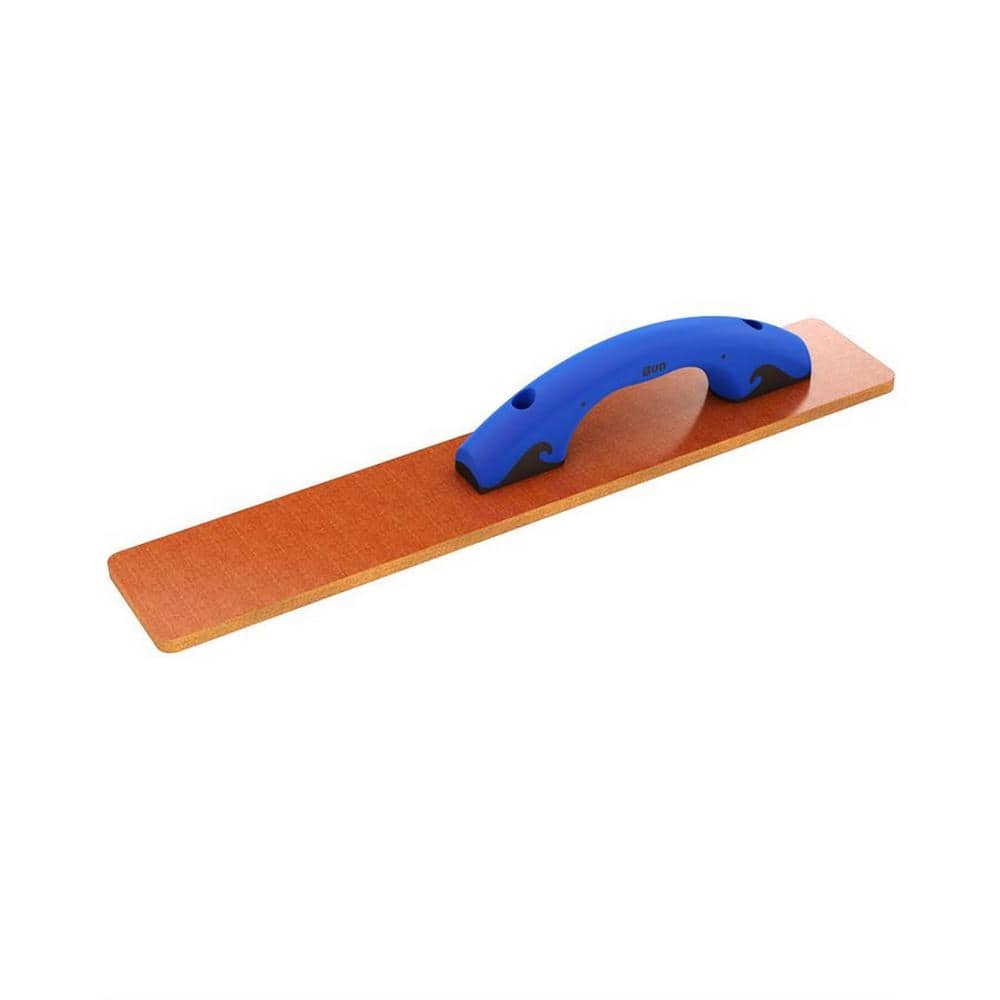 Bon Tool 20 in. x 3-1/2 in. Resin Square End Float with Comfort Grip ...