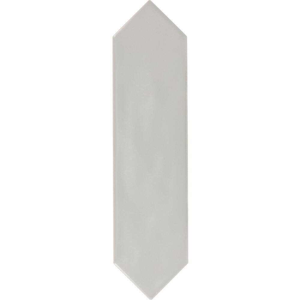 Daltile LuxeCraft Desert Gray 3 in. x 12 in. Glazed Ceramic Picket Wall ...
