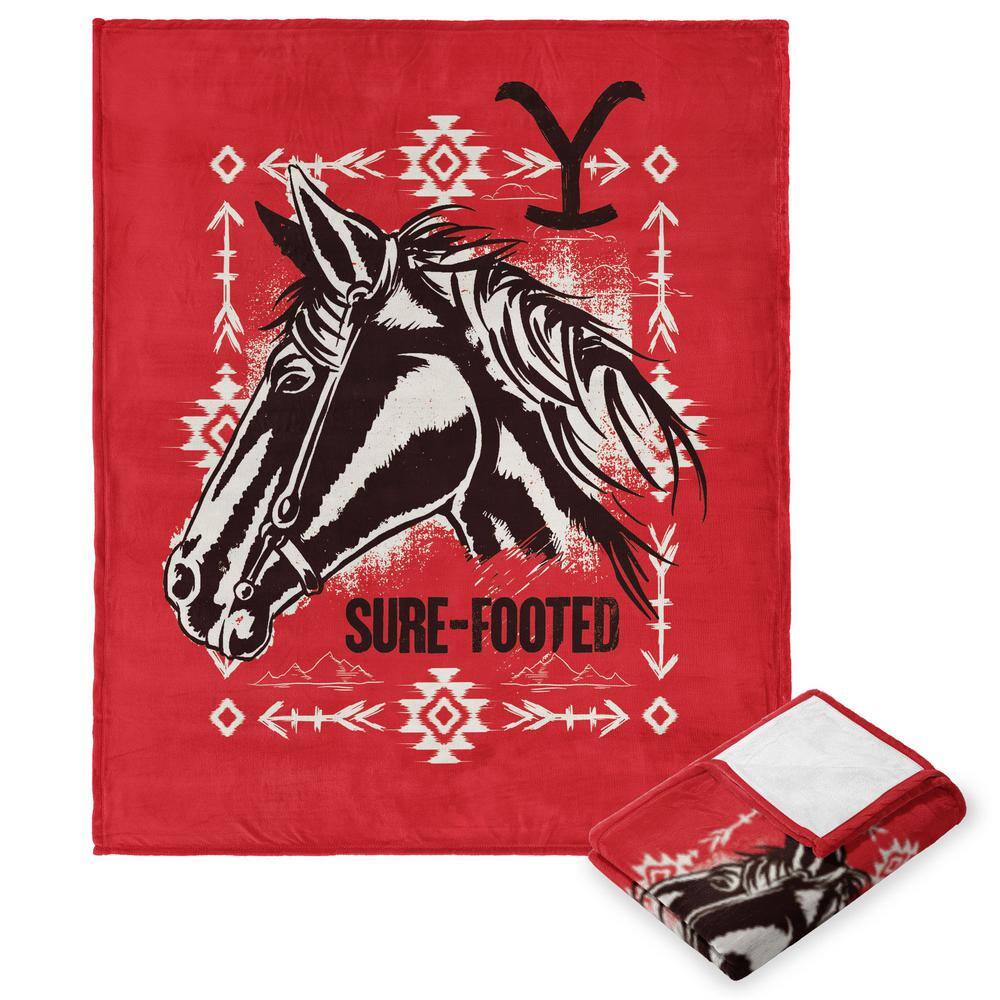 THE NORTHWEST GROUP Yellowstone Sure Footed Silk Touch Throw ...