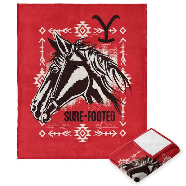 THE NORTHWEST GROUP Yellowstone Sure Footed Silk Touch Throw ...