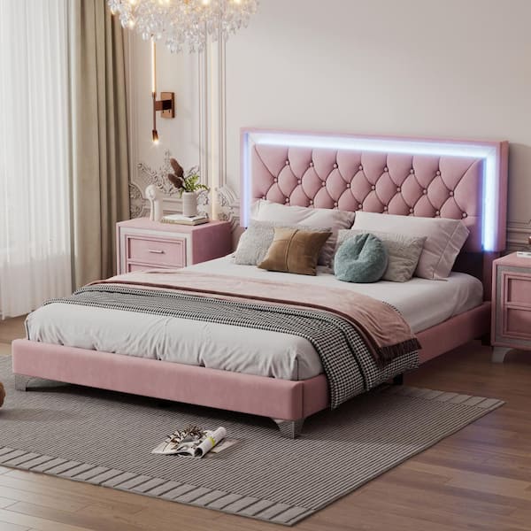 Bright pink bed store