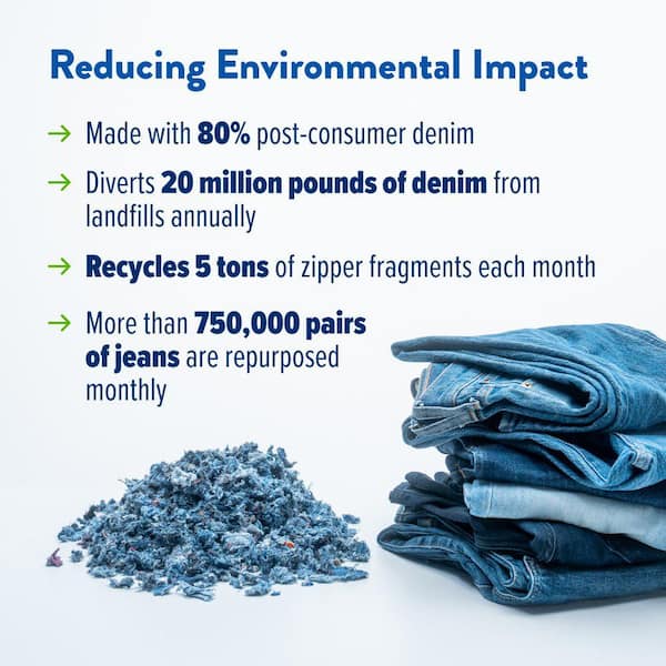 Henry R-13 ULTRATouch Recycled Denim Insulation Batt 15 in. x 93 in ...