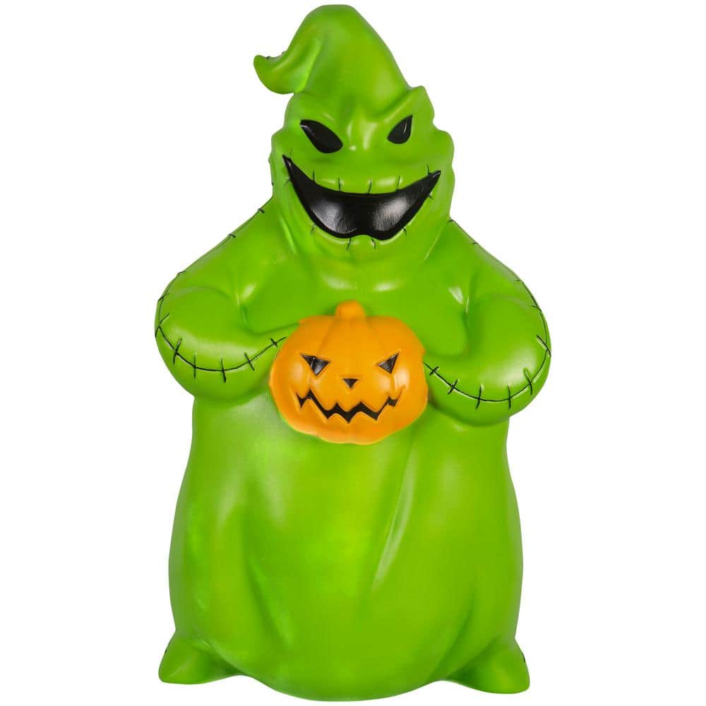 Disney 24 in. Tall Lighted Blow Mold Outdoor Decor-Oogie Boogie G ...