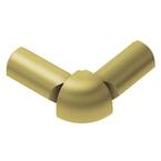 Schluter Rondec Polished Brass Anodized Aluminum 5/16 in. x 1 in. Metal ...