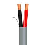 Southwire 500 ft. 18/2 Gray Stranded CU CL3R Shielded Security Cable ...