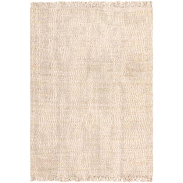Unique Loom Chunky Jute Ivory 9' 0 x 12' 2 Area Rug 3142807 - The Home ...
