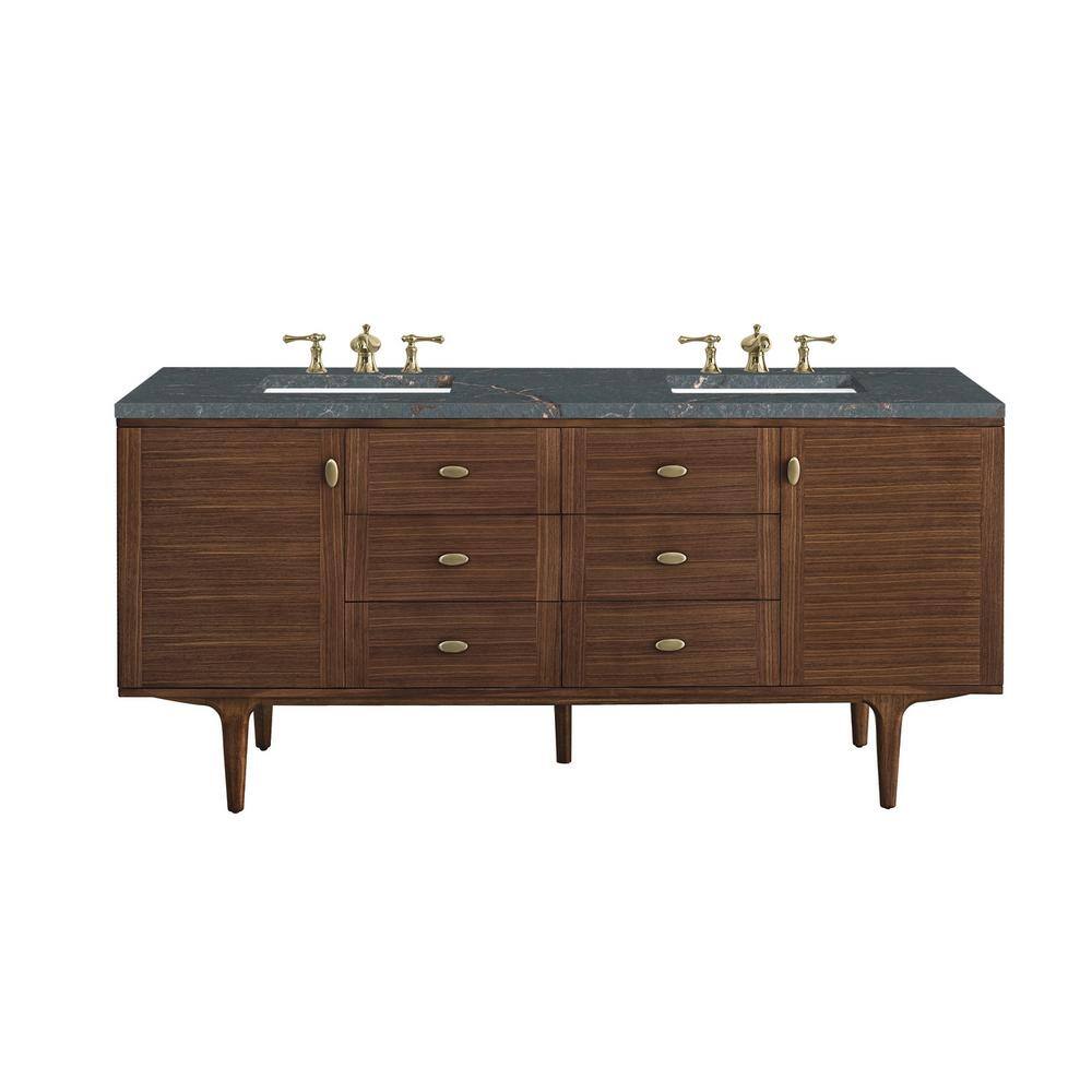 James Martin Vanities Amberly 72.0 in. W x 23.5 in. D x 34.7 in. H ...