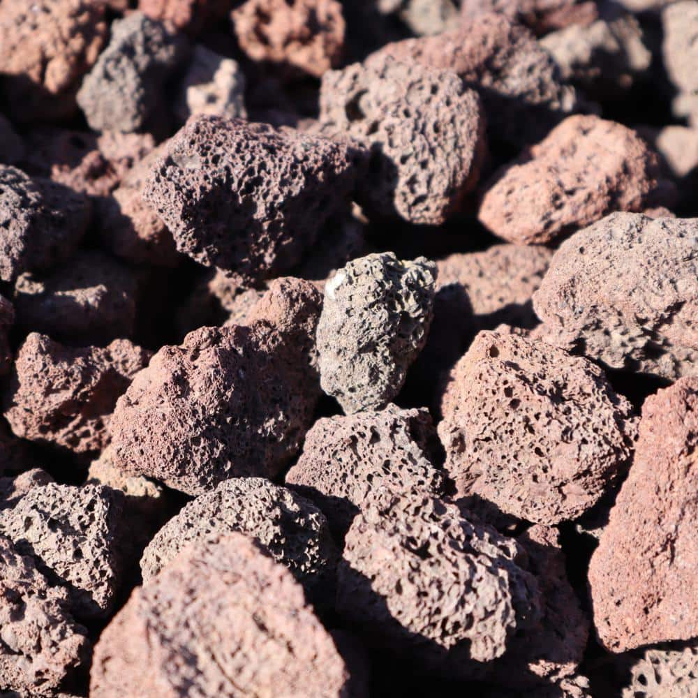 Butler Arts 0.33 cu. ft. 30 lbs. 1/2 in. to 1 in. Burgundy Decorative ...