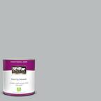 BEHR PREMIUM PLUS 1 qt. #PPU18-05 French Silver Eggshell Enamel Low ...