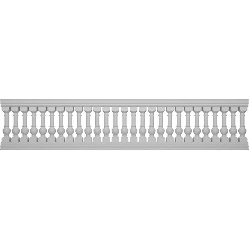 Ekena Millwork Fiberthane York Balustrade 168 in. L x 38 in. H ...