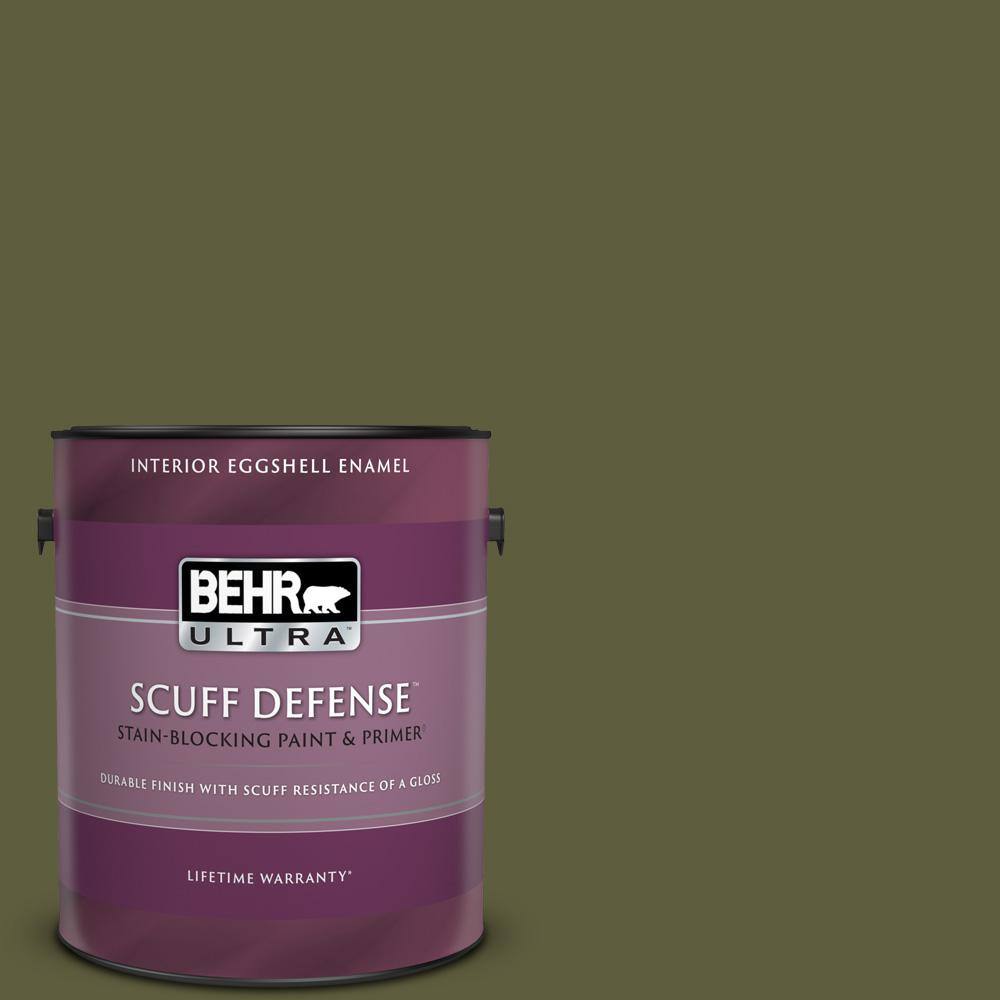 BEHR ULTRA 1 gal. #PPU9-25 Eastern Bamboo Extra Durable Eggshell Enamel ...