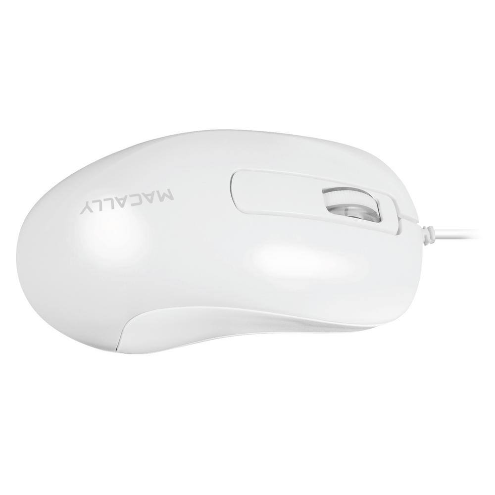 Macally 3-Button 1200DPI USB Wired Mouse for Mac and PC ICEMOUSE3 - The ...