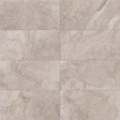 Florida Tile Home Collection Oasis Beige Matte 12 in. x 24 in ...