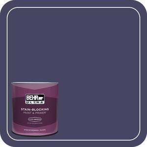 BEHR ULTRA 1 qt. #S-H-630 Lunar Eclipse Satin Enamel Exterior Paint ...