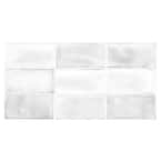 Jeffrey Court Blanco Rustico White 3 in. x 6 in. Glossy Ceramic Wall ...