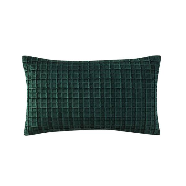 Alice Evergreen Polyester Boudoir Decorative Throw Pillow 12X20 ...