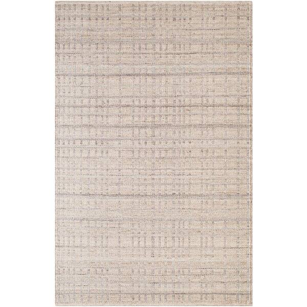 Livabliss Mardin Tan Checkered 4 ft. x 6 ft. Indoor Area Rug MDI2354 ...